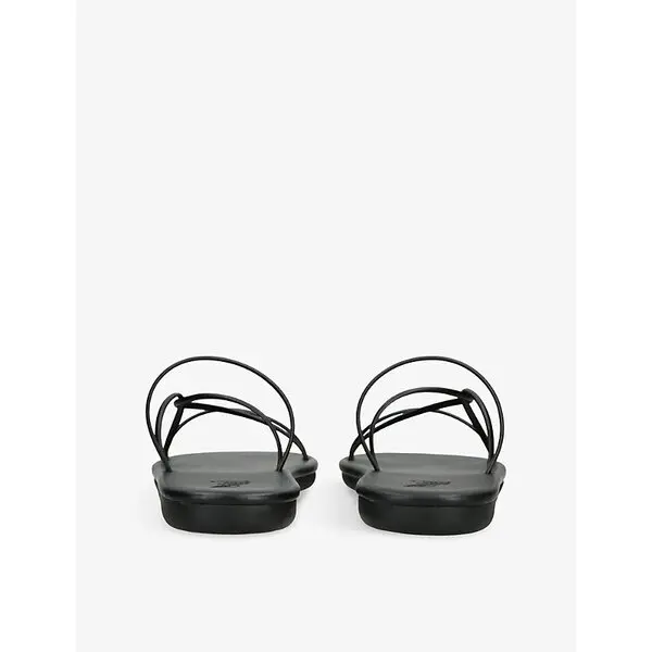 ANCIENT GREEK SANDALS Strappy Flat Leather Sandals
