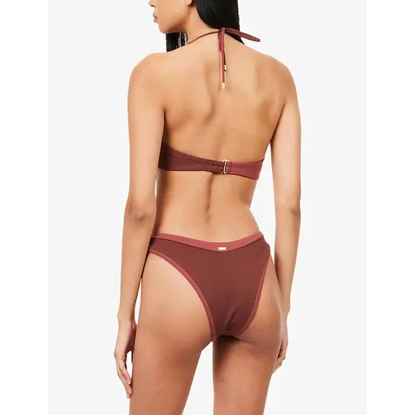 TALA Contrast Twist Bikini Top