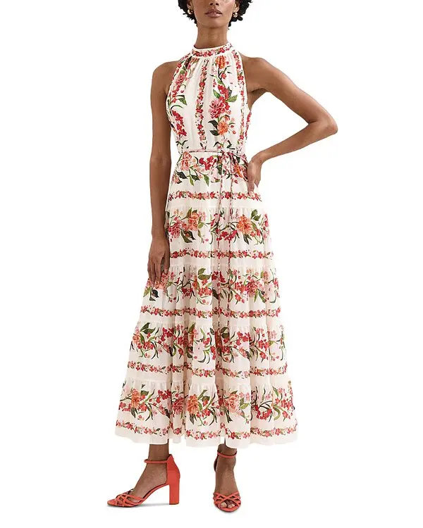 PHASE EIGHT Nita Floral Dress - Cream