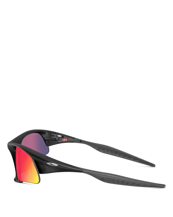 Oakley Suture Jacket Wraparound Sunglasses - Black