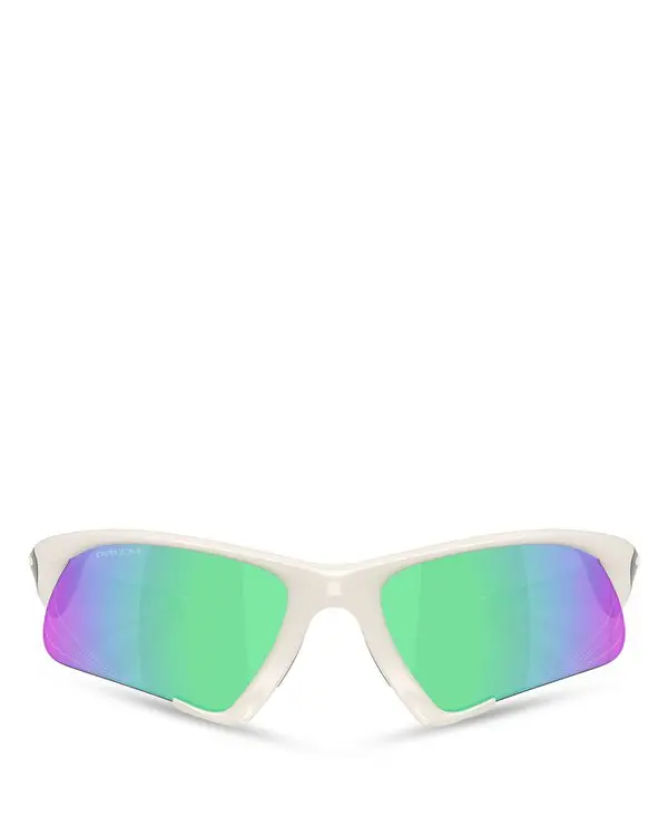 Oakley Suture Jacket Wraparound Sunglasses, 64mm - Navy