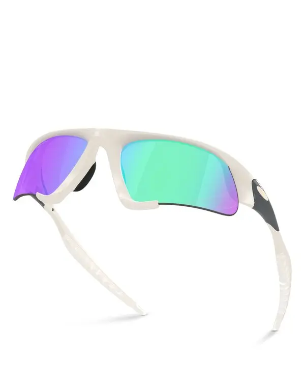 Oakley Suture Jacket Wraparound Sunglasses, 64mm - Navy