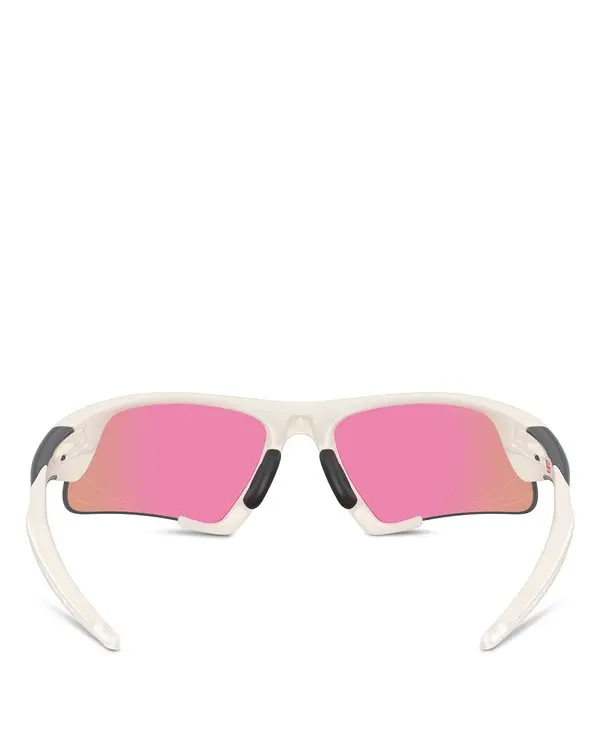 Oakley Suture Jacket Wraparound Sunglasses, 64mm - Navy