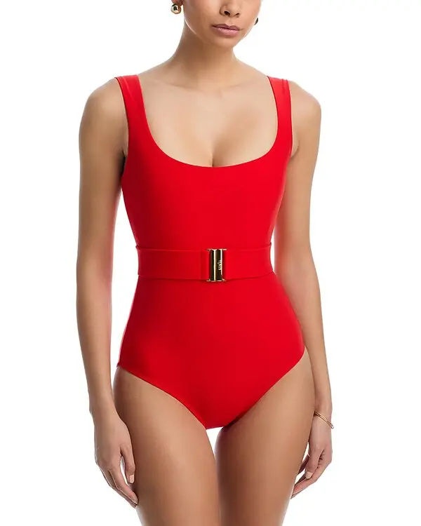 STYLEST Swim Belt - Hot Pepper/gold