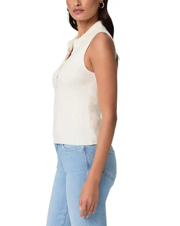 Paige Vesta Top - Ivory