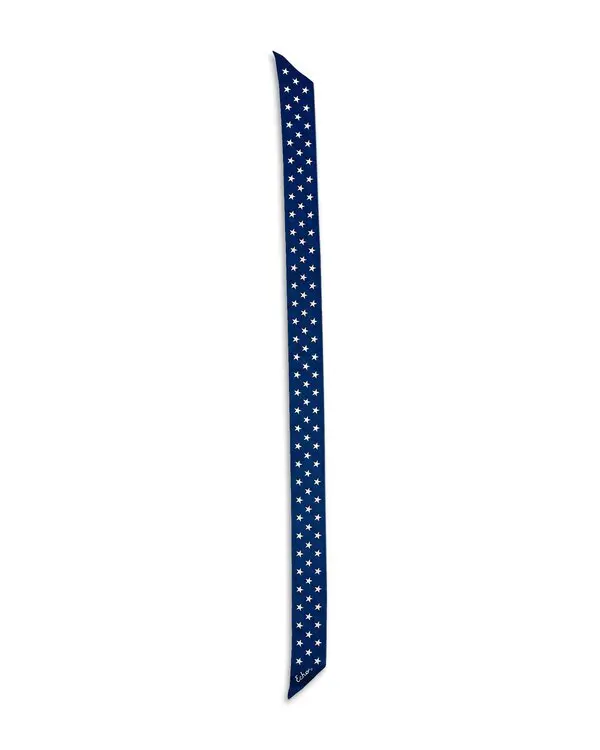 Echo Stars & Stripes Silk Skinny Scarf