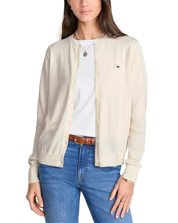 Vineyard Vines Cotton Cashmere Cardigan Sweater