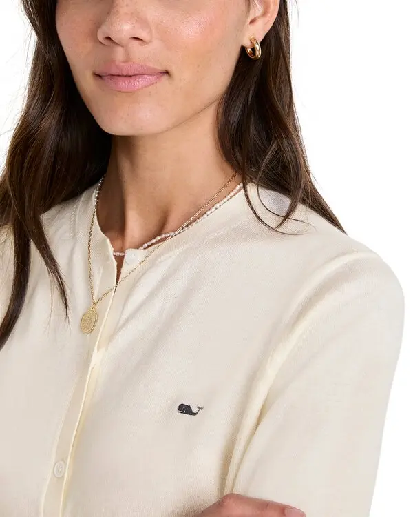 Vineyard Vines Cotton Cashmere Cardigan Sweater