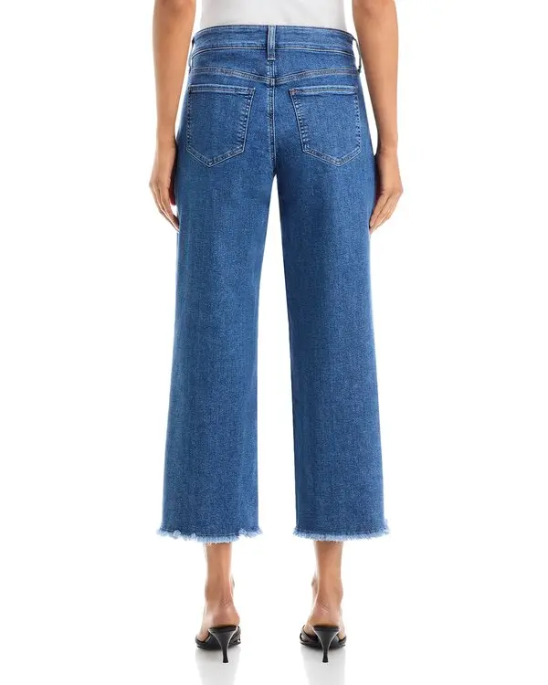NYDJ Teresa High Rise Wide Leg Ankle Jeans