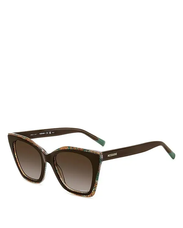 Missoni Cat Eye Sunglasses, 54mm - Brown