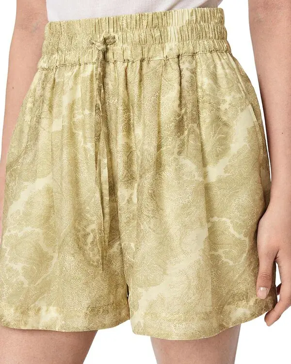ALLSAINTS Isla Printed Shorts - Joanne Gold