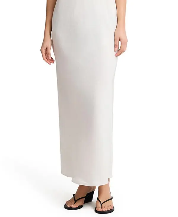 Onia Soleil Slip Maxi Dress With Tie Detail