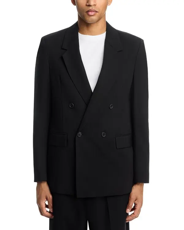 FRAME Tropical Wool Regular Fit Blazer