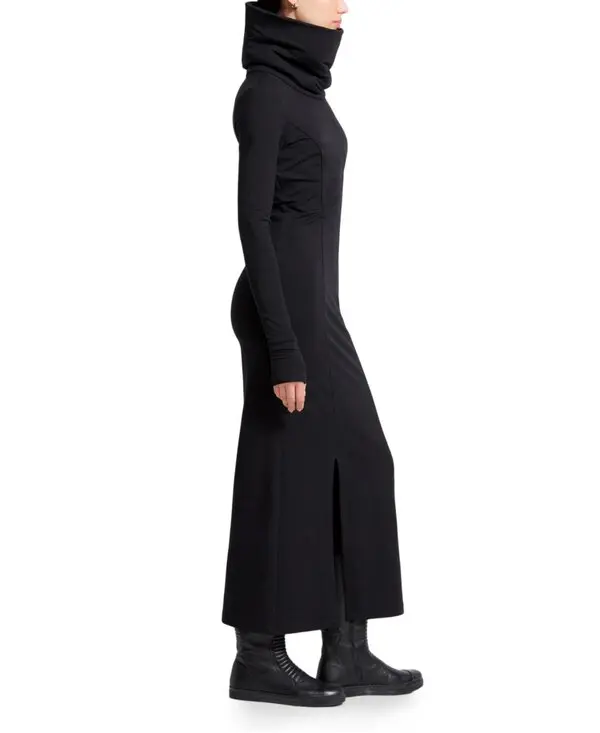MARCELLA Lisa Turtleneck Maxi Sweatshirt Dress