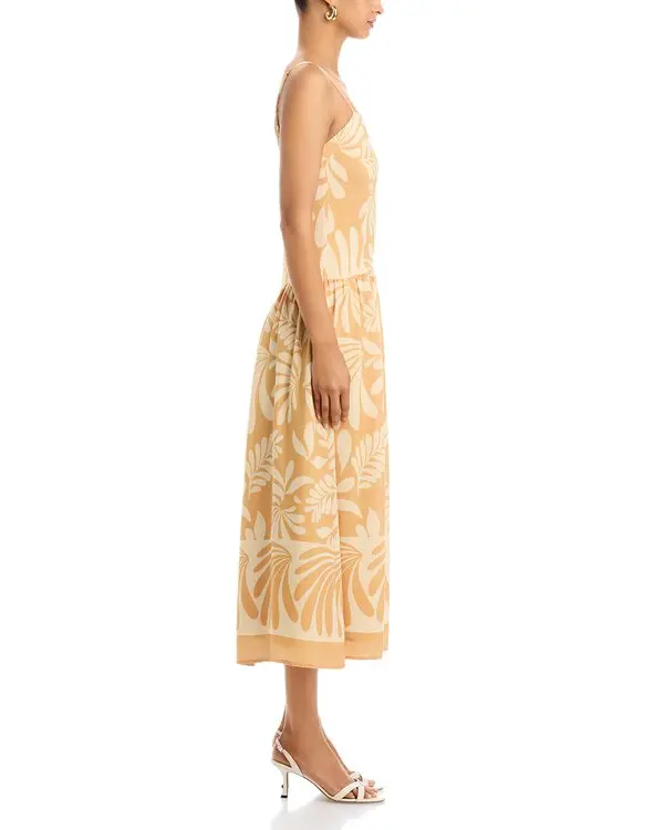 A.REN Acacia Floral Midi Dress
