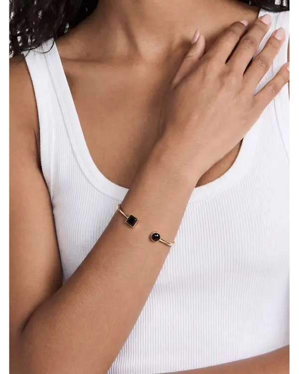 Ettika Crystal Shapes Cuff Bracelet