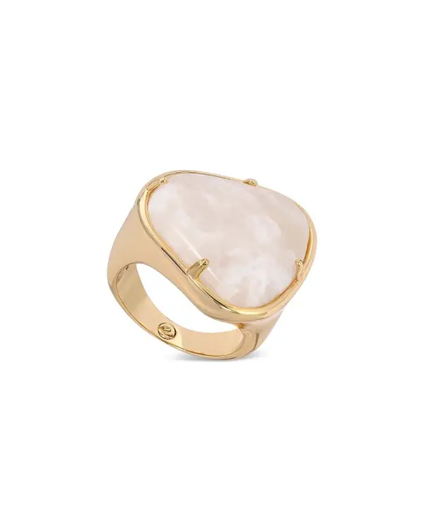 Ettika Solstice Statement Ring With Stone Accent
