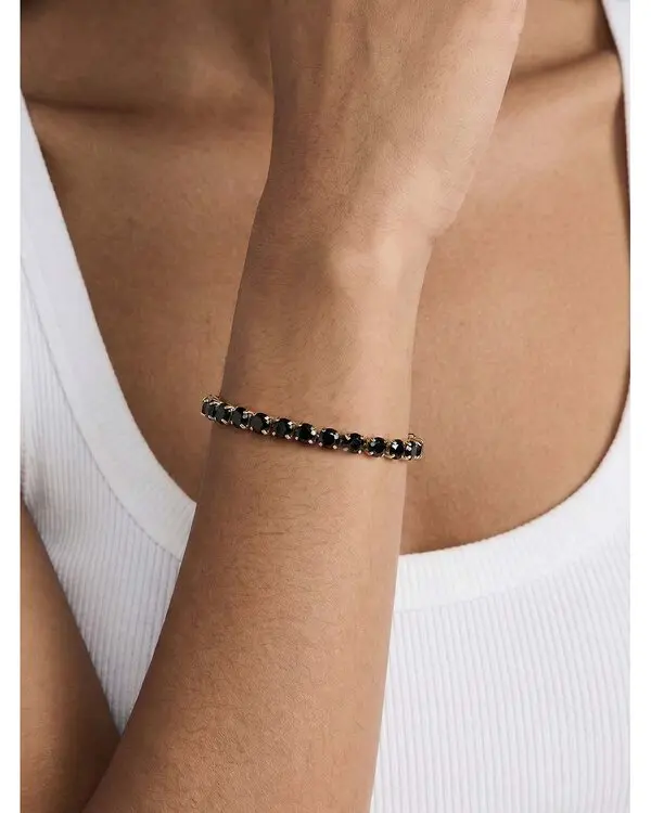 Ettika Giselle Sparkle Crystal Flex Bracelet