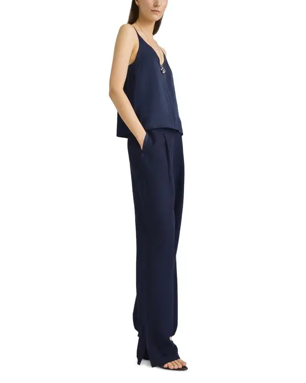 SAINT ART Neve Tuxedo High Waisted Wide Leg Pants