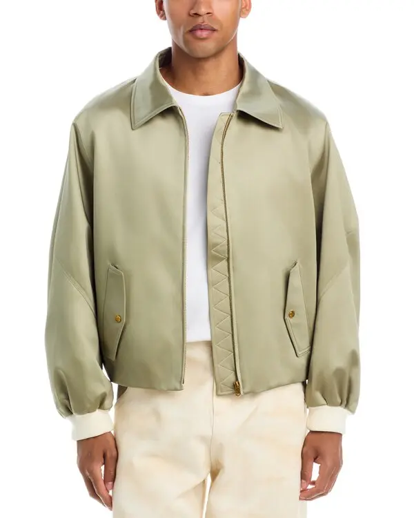 WILLY CHAVARRIA Opera Bomber Jacket - Stucco