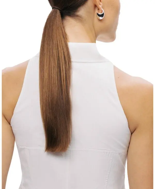NOCTURNE Sleeveless Shirt With Collar