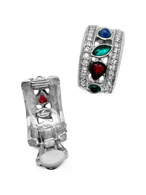 Givenchy 1980s Tutti Frutti Clip-on Earrings