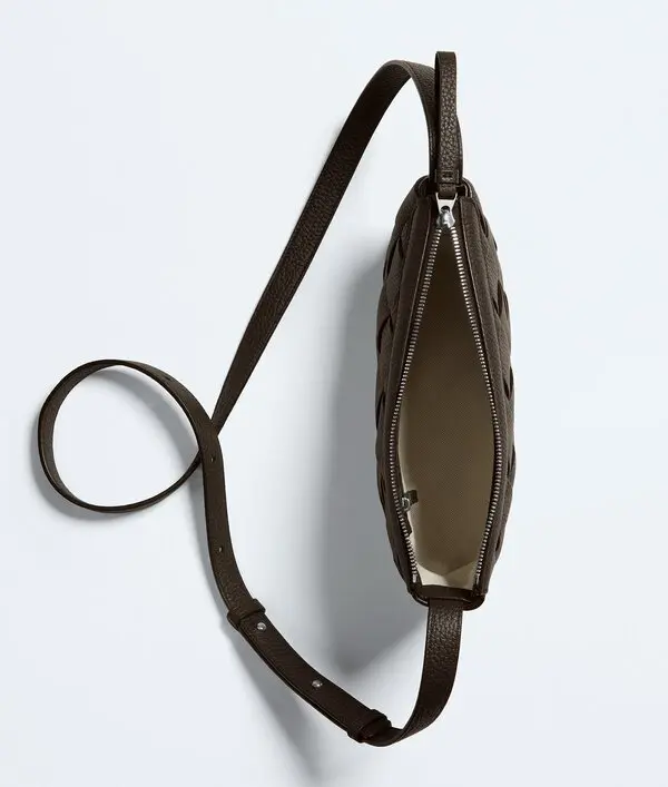 Bottega Veneta Diago Zipped Messenger - Fondant