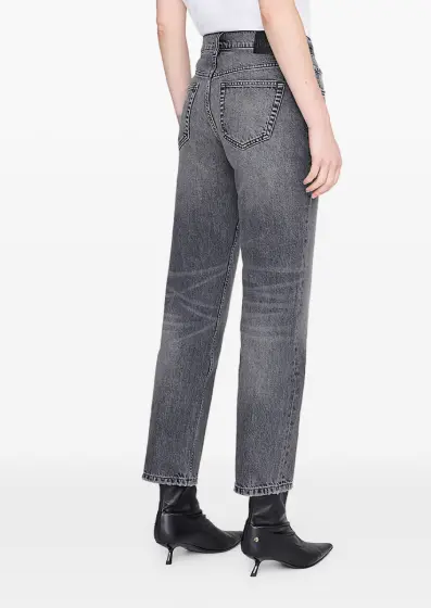 ANINE BING Kate Jean Washed - Grey