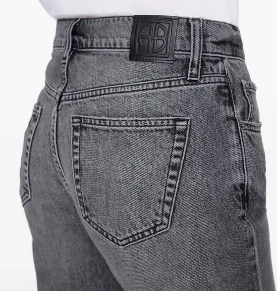 ANINE BING Kate Jean Washed - Grey