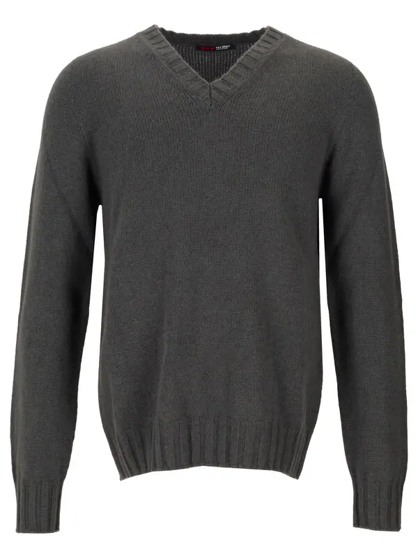 LA ROSE V-neck Blouse - Breen