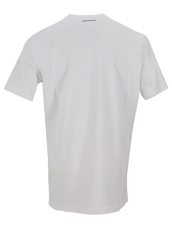 Dsquared2 Caten Twins" Printed T-shirt - White