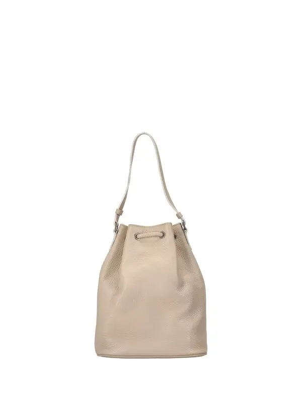 LA ROSE Bucket Bag - White