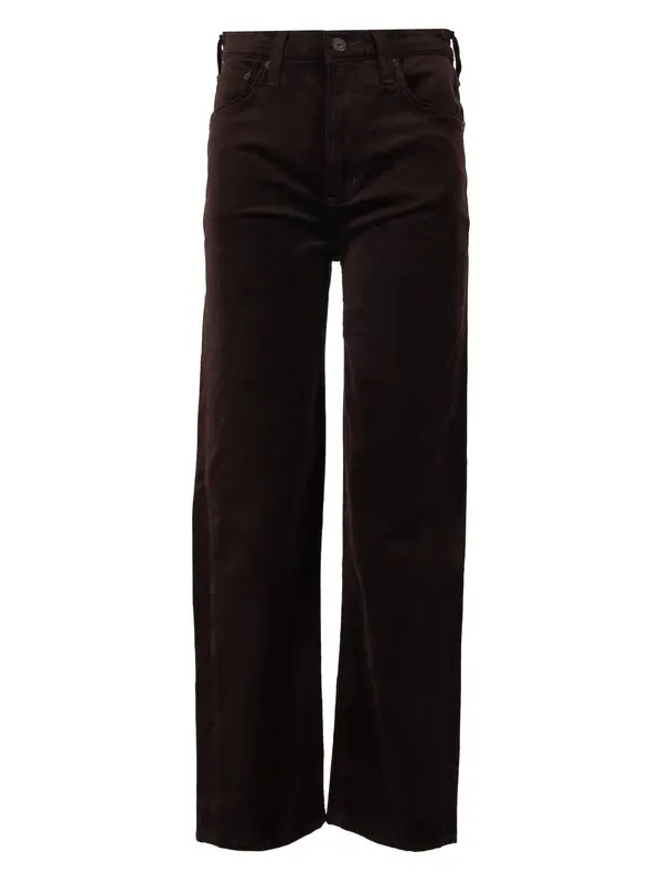 Citizens Of Humanity Delfina Wide Leg Velvet Trousers