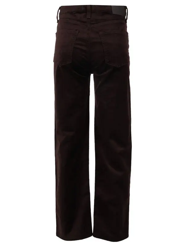 Citizens Of Humanity Delfina Wide Leg Velvet Trousers