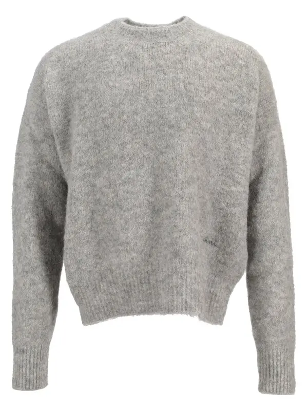 Ami Round Neck Sweater