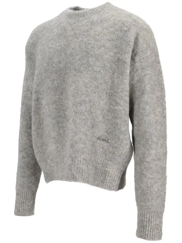 Ami Round Neck Sweater