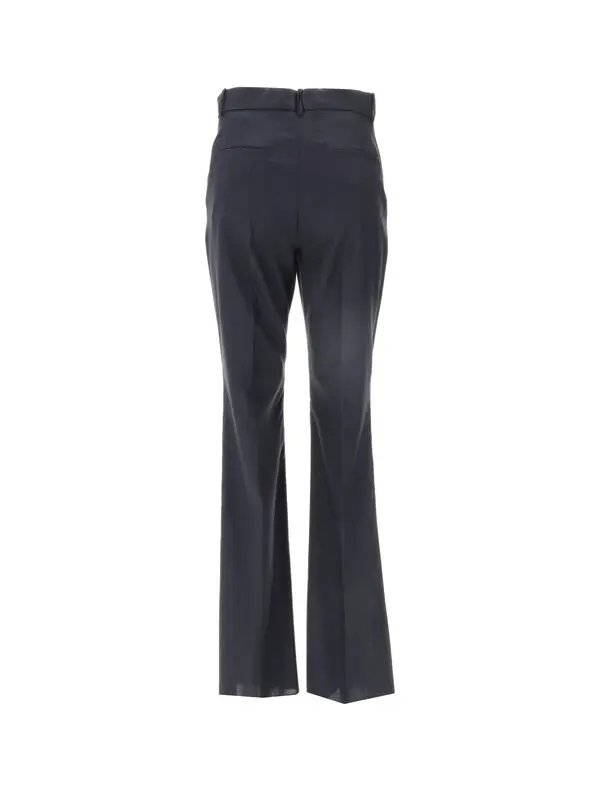 Vivetta Tailored Flare Trousers - Blu Grafite