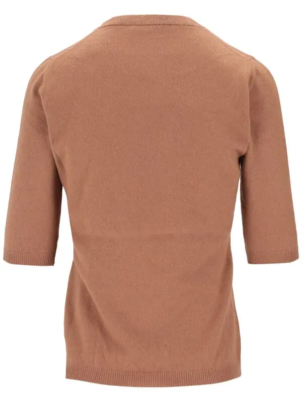 LA ROSE 3/4 Sleeve Cashmere Maglia