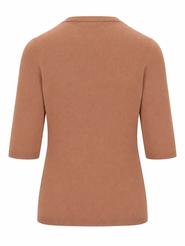 LA ROSE 3/4 Sleeve Cashmere Maglia