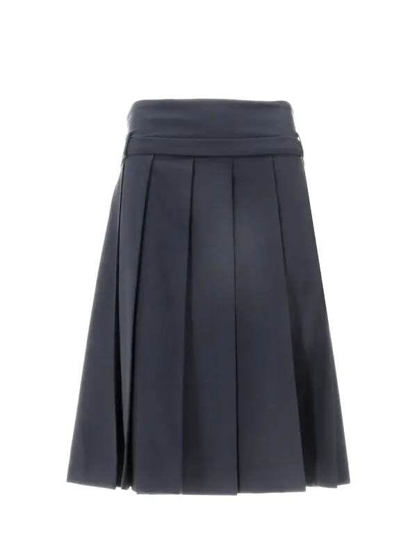 Vivetta Pleated Midi Skirt