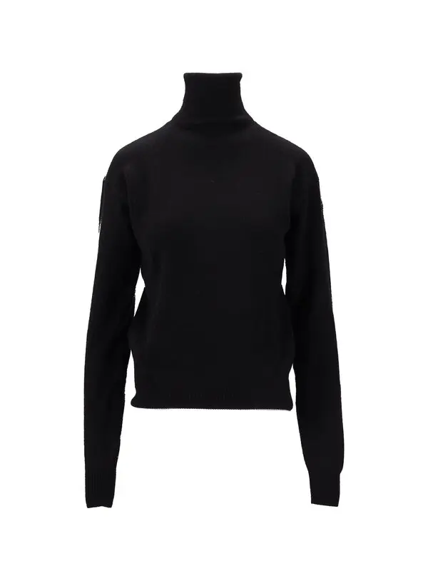Saint Laurent Roll Neck Cashmere Pullover