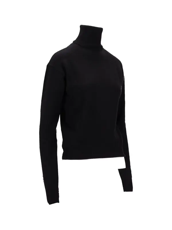 Saint Laurent Roll Neck Cashmere Pullover