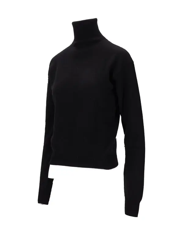 Saint Laurent Roll Neck Cashmere Pullover