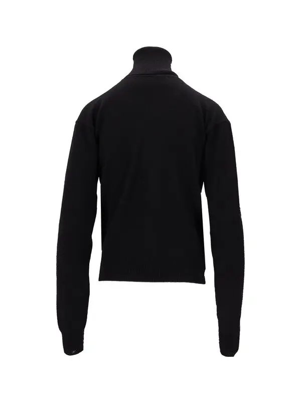 Saint Laurent Roll Neck Cashmere Pullover