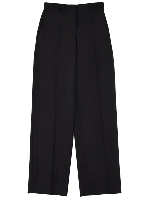Stella McCartney Canvas Tailoring Loose Trouser - Black
