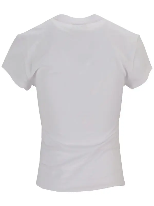 Isabel Marant Étoile Maelie" Ruched T-shirt - White