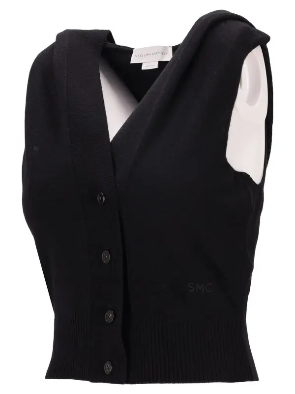 Stella McCartney Hooded Knit Vest
