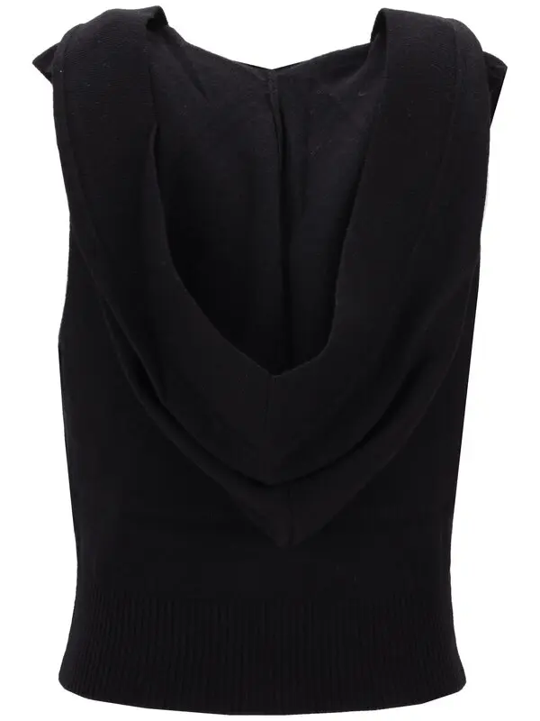 Stella McCartney Hooded Knit Vest