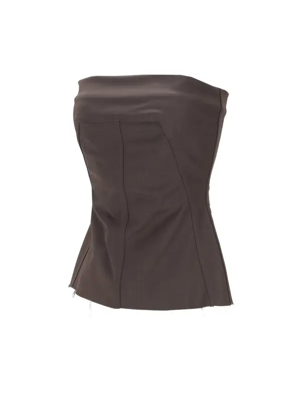 Rick Owens Bustier Top - Darkdust
