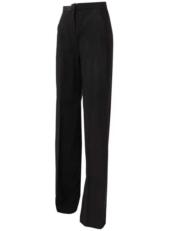 Max Mara Long Tailored Trousers - Nero
